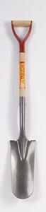 SVLD40 | 14" DRAIN SPADE SHOVEL WITH 47" FIBERGLASS HANDLE - 14 GAUGE ...