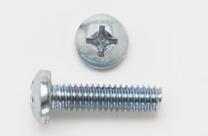 Pan Head Phillip Machine Screw Zinc | PECO Fasteners & Electrical Products